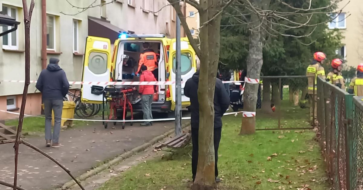 Bejsment - Strzały podczas policyjnej interwencji . Nie żyje napastnik ...