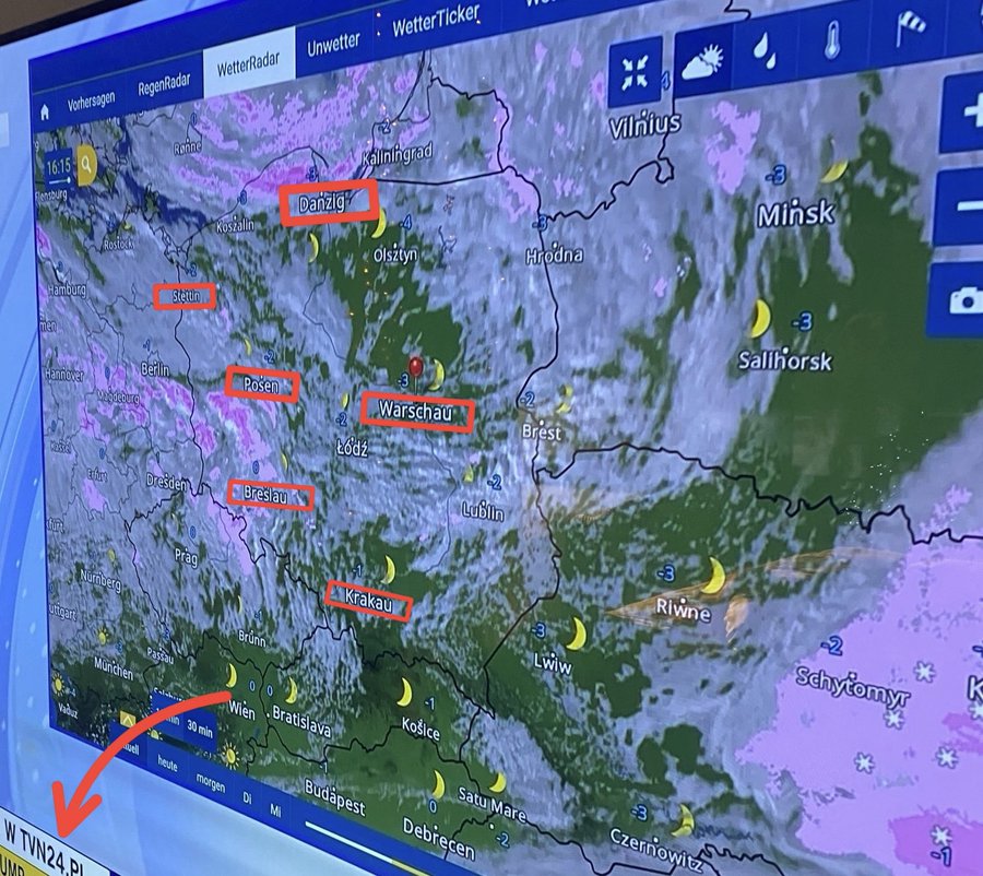 Bejsment - Bolesna wpadka TVN24: „Danzig, Posen, Warschau i Krakau”